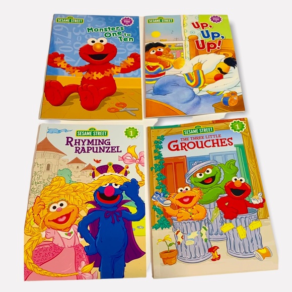 Sesame Street | Other | 4 Classic Original Sesame Street Childrens ...